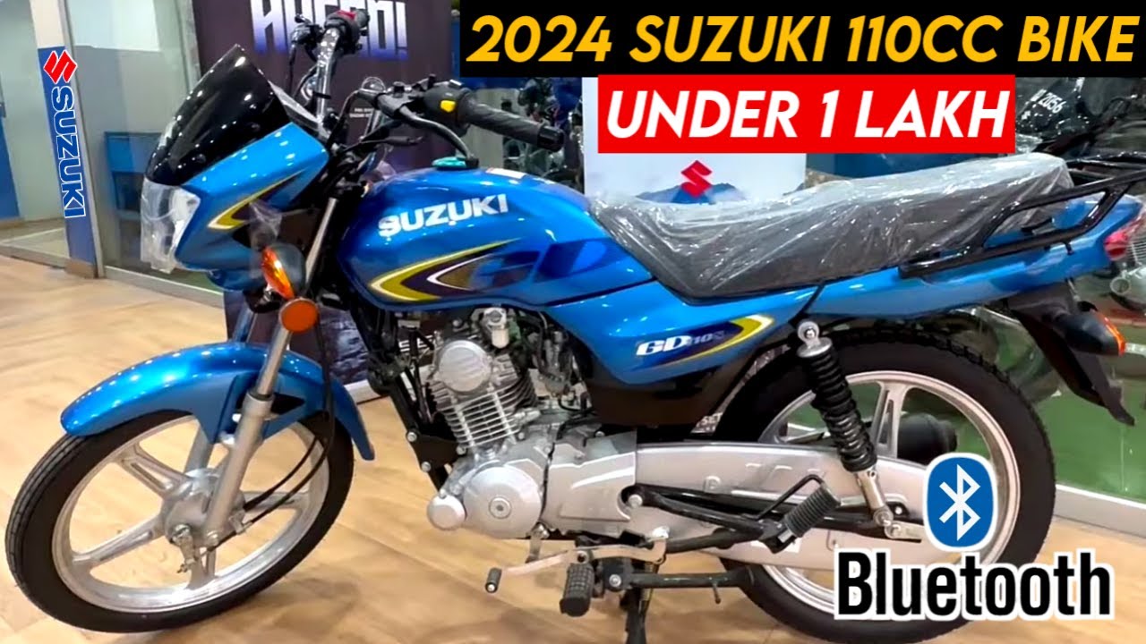 2024 Suzuki 110cc Bike Launched Under 1 Lakh💥| Price,Spec's,Features ...