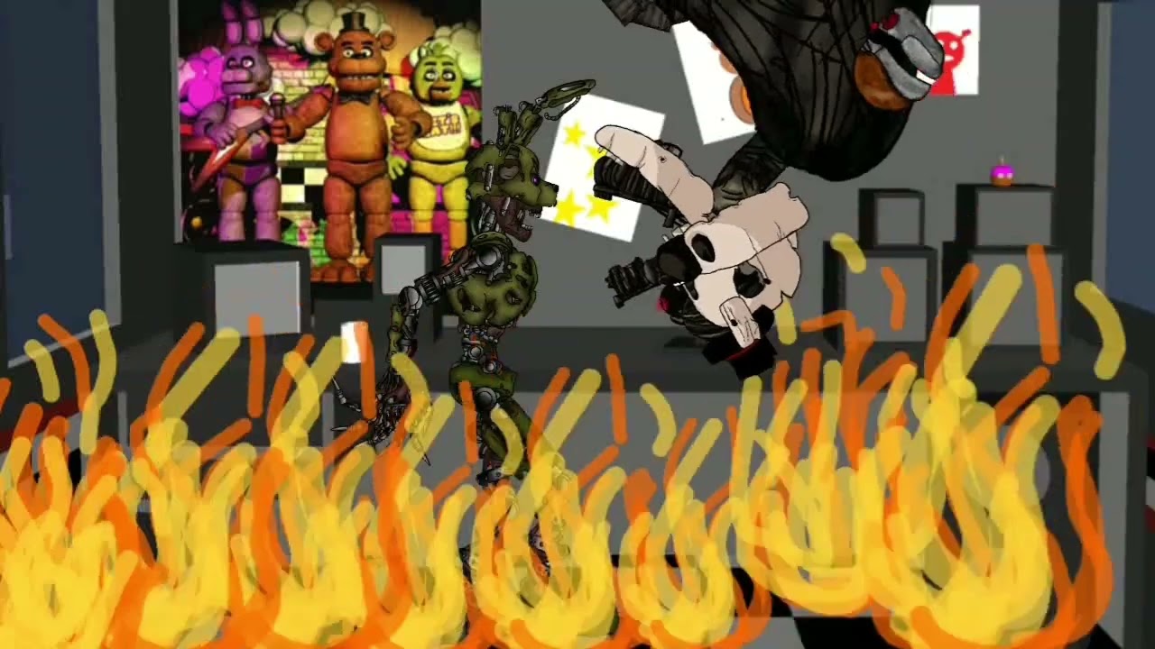 fnaf sb burntrap ending - YouTube