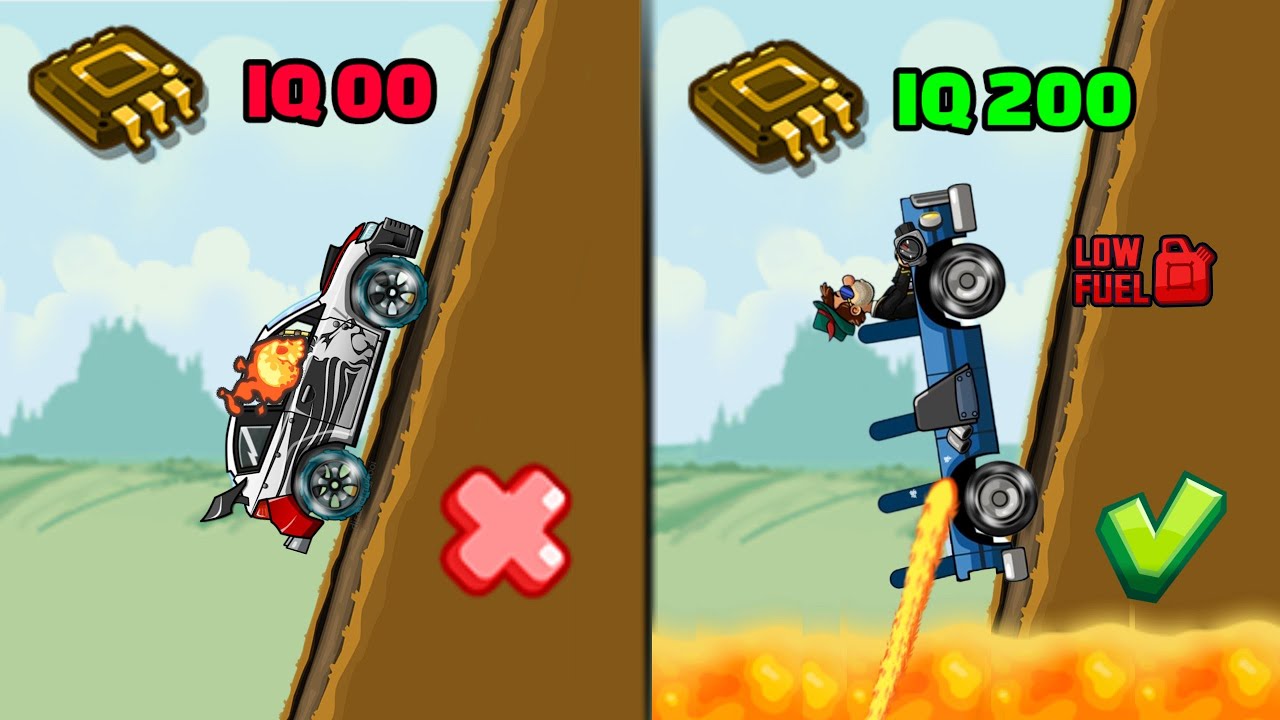 😱 BUS CAN CLIMB THE BIGGEST Hill? 😋 5 HARD TASKS #48 | Hill Climb ...