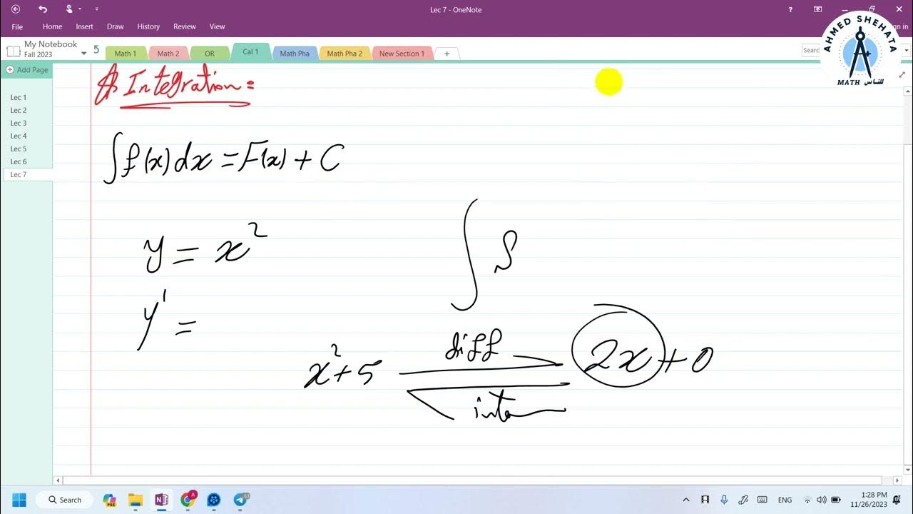 Calculus 1 | Lec 7 - YouTube