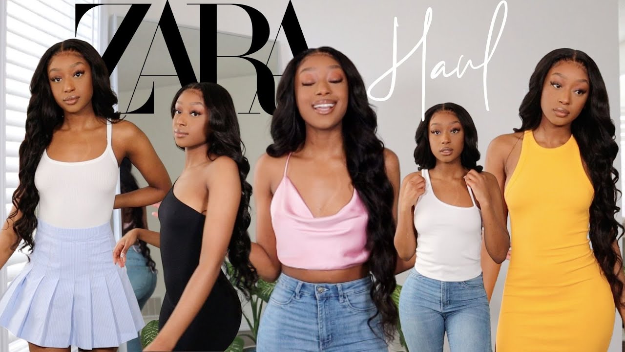 SPRING ZARA TRY-ON HAUL 2021 | Fatima Bah - YouTube