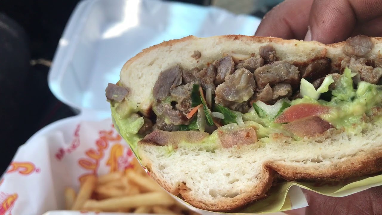 You must try this Torta when you visit Los Angeles - YouTube