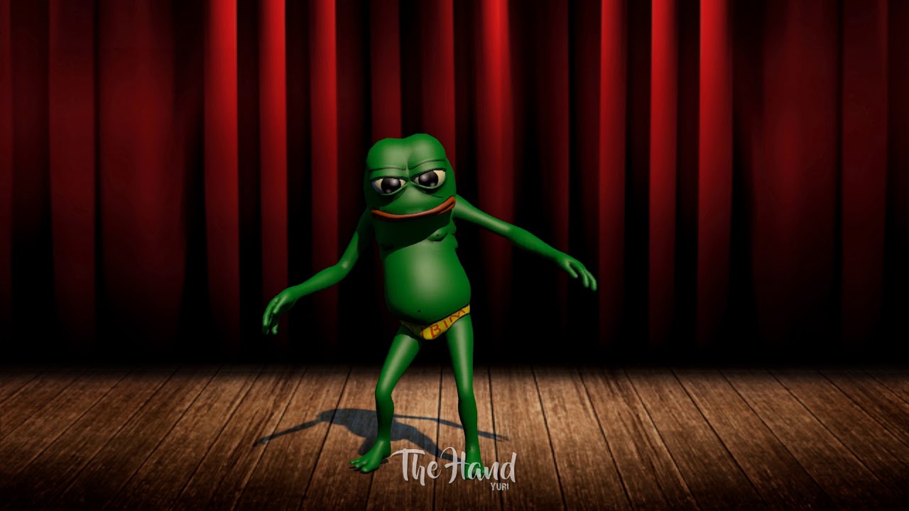 LMAO!!!! WATCH Pepe the Frog dance to bazokizo - YouTube