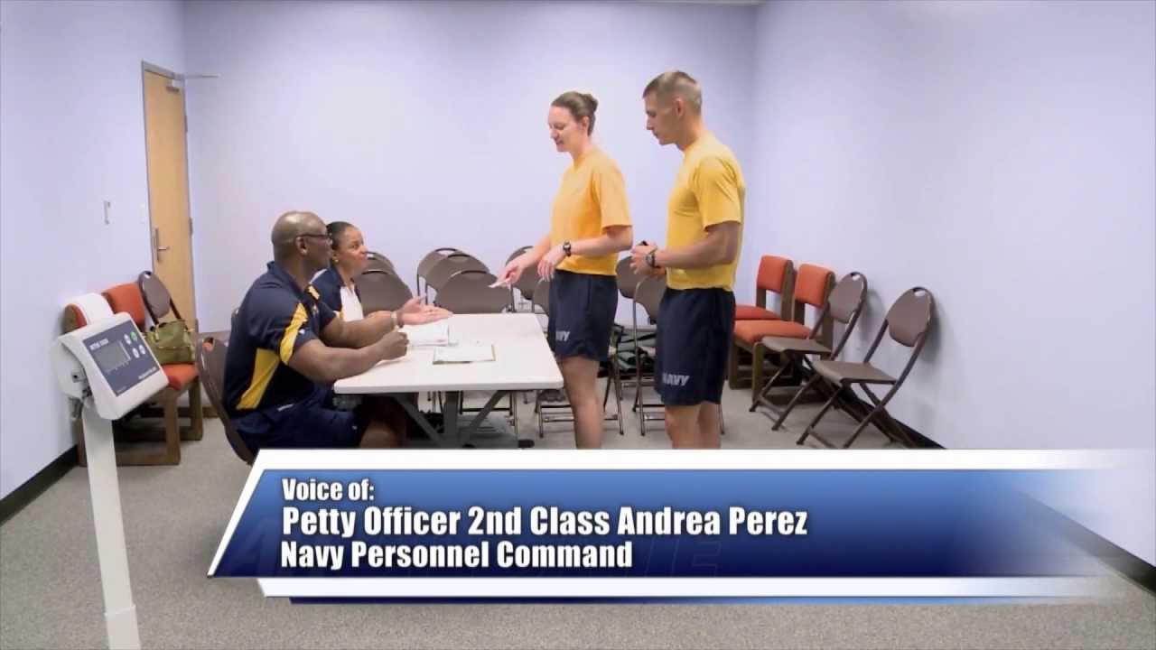 Navy Physical Readiness Officials Release Body Composition Assessment ...