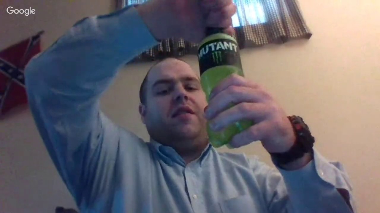 Monster Energy Mutant GREEN SUPER SODA review - YouTube