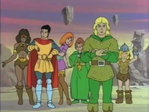 Dungeons & Dragons Cartoon Intro - YouTube