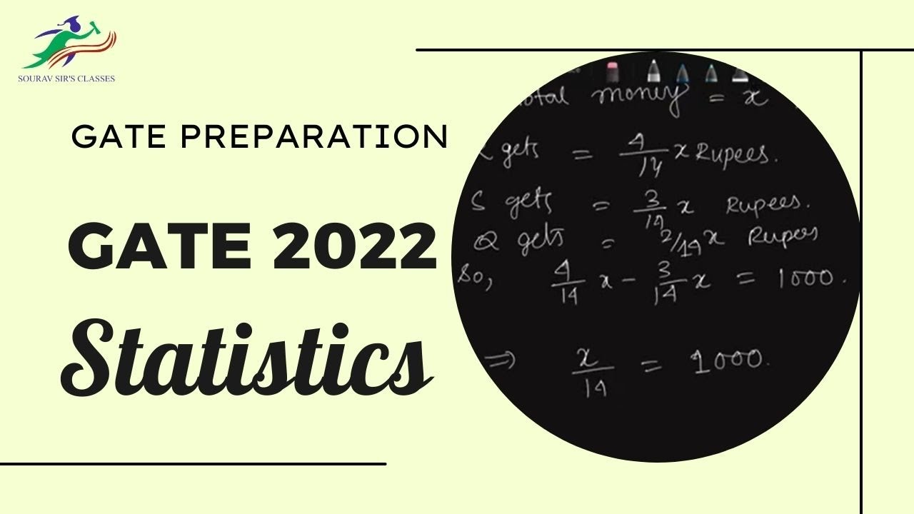 GATE Statistics 2022 Paper Solution Q 3 | GATE Preparation Strategy ...