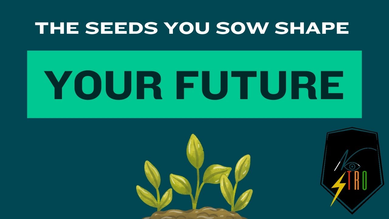 The Seeds You Sow Shape Your Future! - YouTube