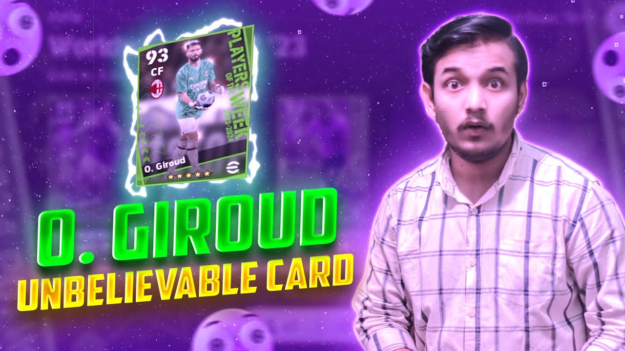 O. Giroud Unbelievable Card | Abbu Gaming | eFootball 24 Gameplay - YouTube