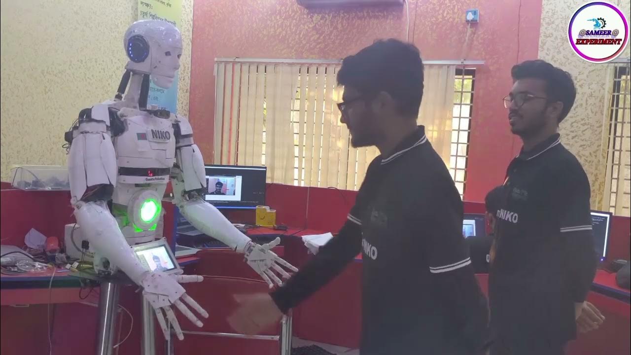Talk with Robot//Artificial intelligence//Robotics//Automation#experiment #tranding #arduino ...
