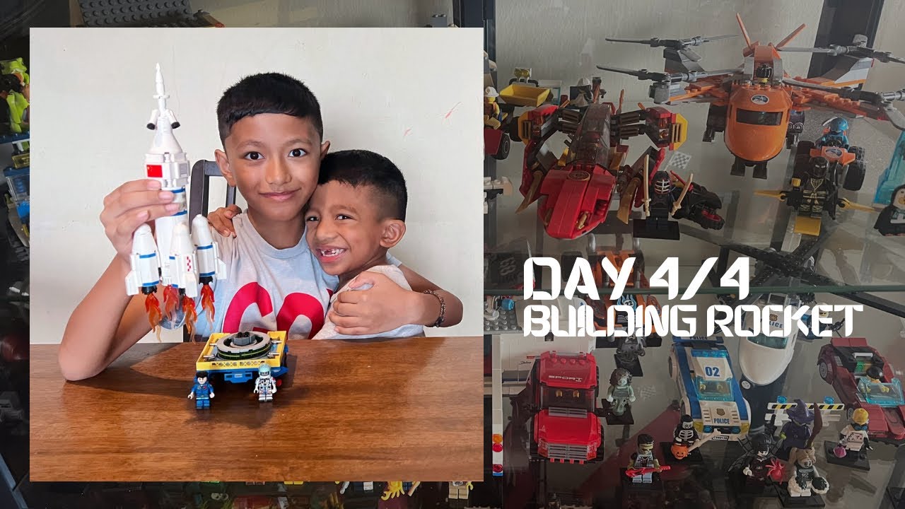 Building Rocket Bricks | Fine Motor Skills Activity | Stay at Home ...