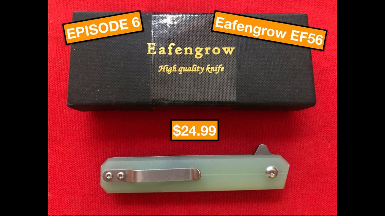 JJJinks Reviews (Very) Budget Knives From Amazon. Episode 6: Eafengrow ...