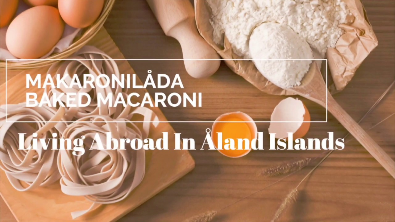 Swedish Makaronilada Macaroni Bake