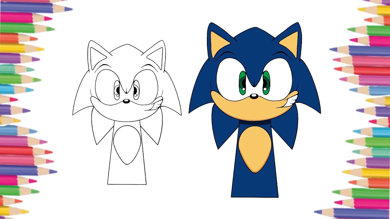 How to draw Navy Blue (Sonic) from Incredibox Sprunki Step by Step ...