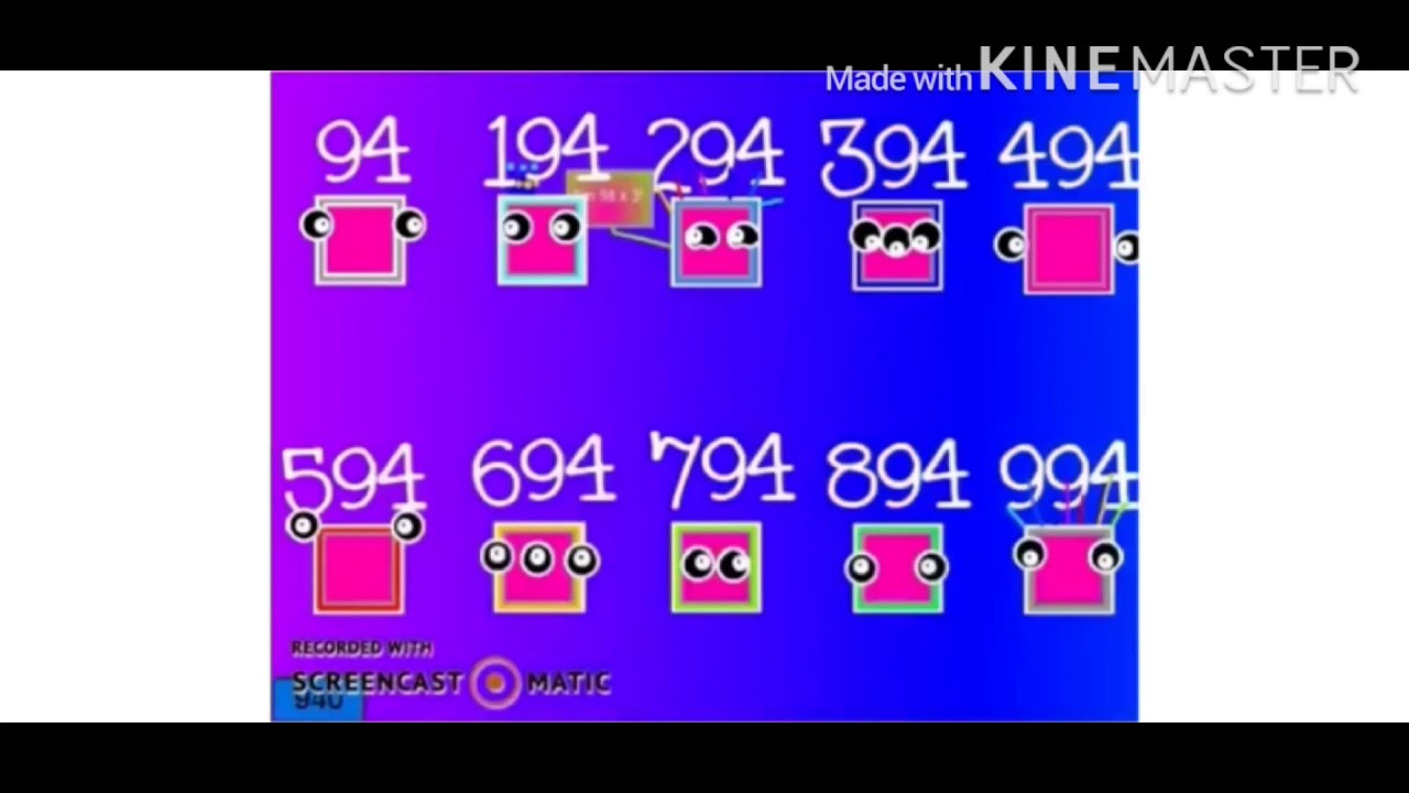 Numberblocks champ intro(pause fo a lil bit) in g major 7 - YouTube