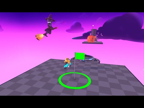 Roblox Obby but you're on a bike Spooky World Event Walkthrough (w ...