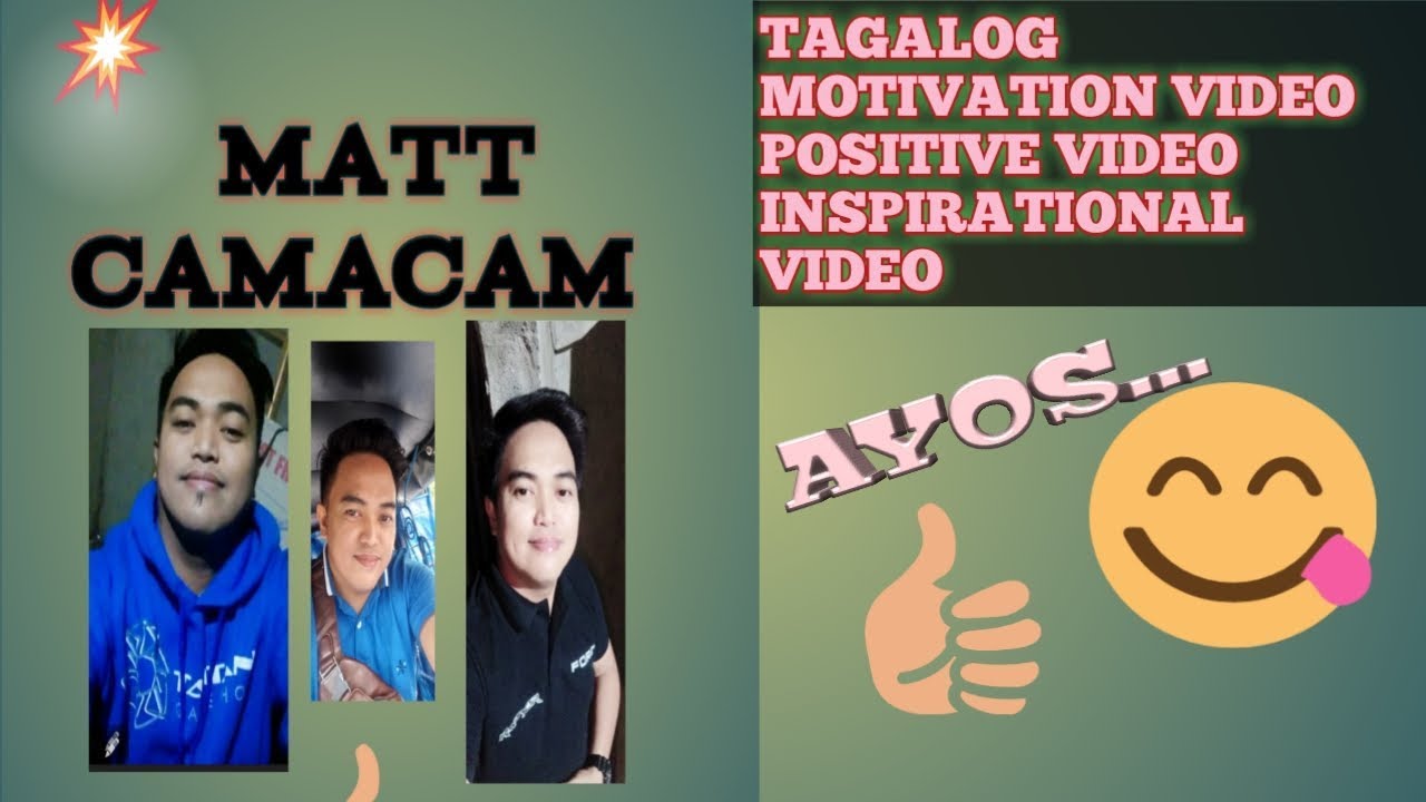 Tagalog motivation video Positive video Inspirational video - YouTube