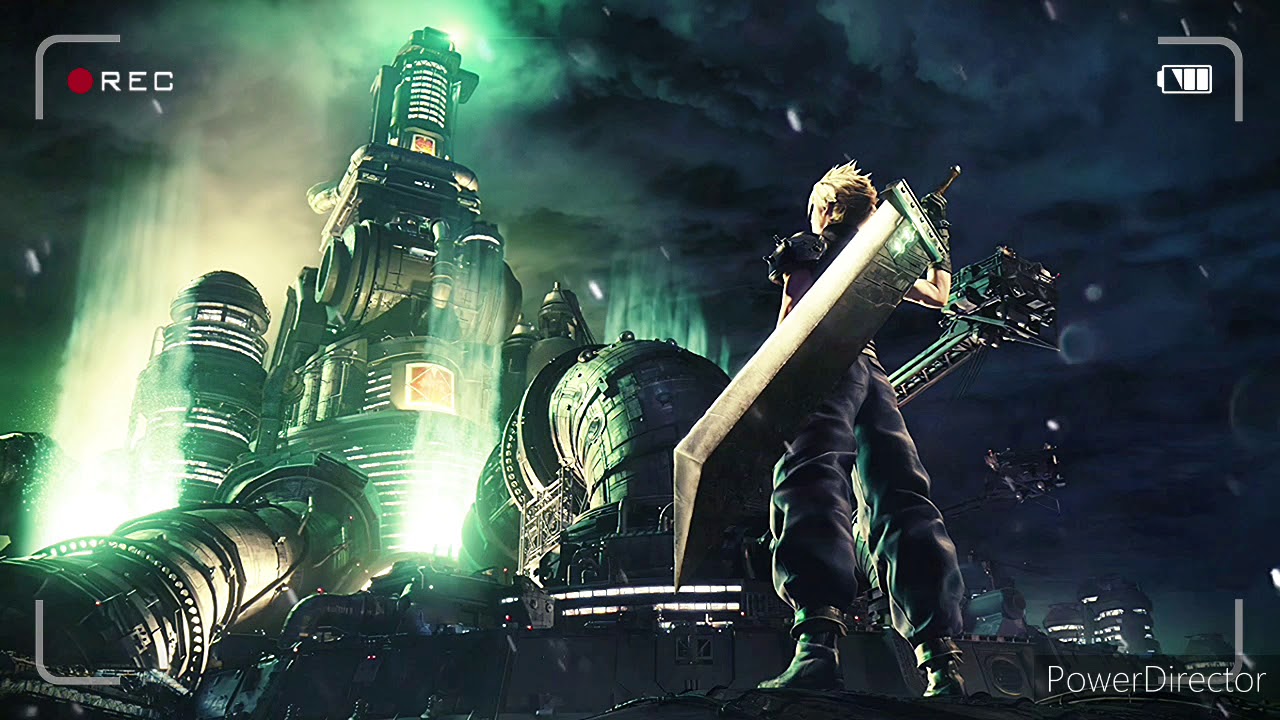 FINAL FANTASY VII REMAKE || "MAKO REACTOR" SONG || (PS1 VERSION) with ...