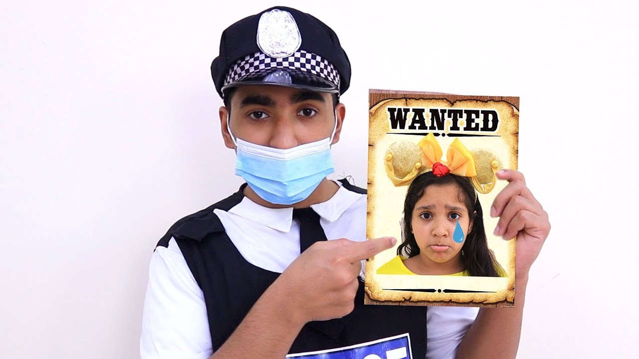 Shfa Pretend Play Funny Police Chase Story for Kids | Costume Dress Up ...