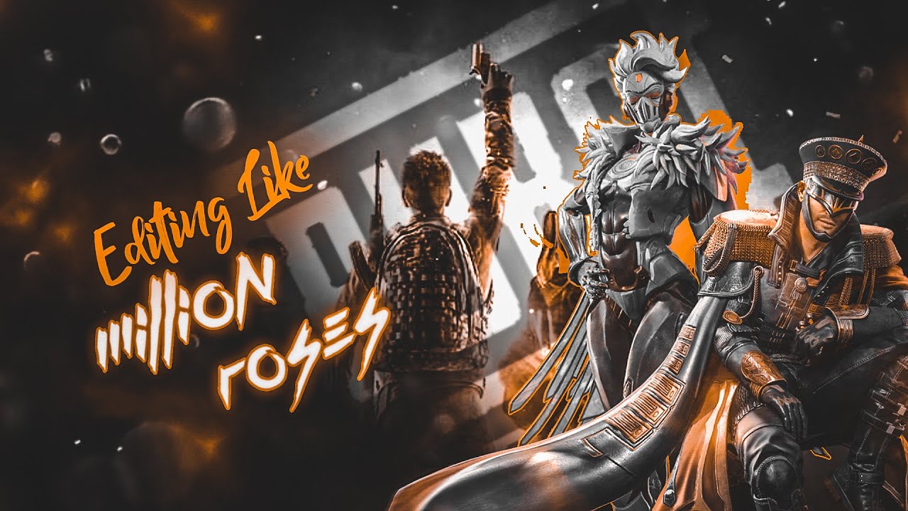 Editing like MILLION ROSES ?| PUBG Mobile VELOCITY EDIT | BEAT SYNC ...