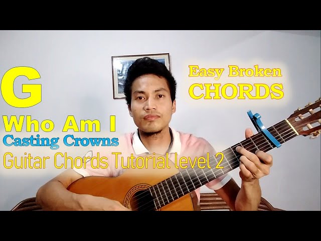 Who Am I Guitar Chord