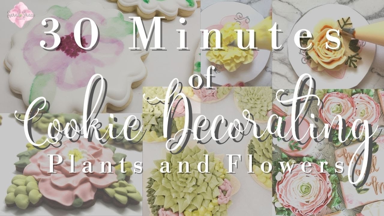 Cookie Decorating with Royal Icing Compilation- Satisfying Cookie ...