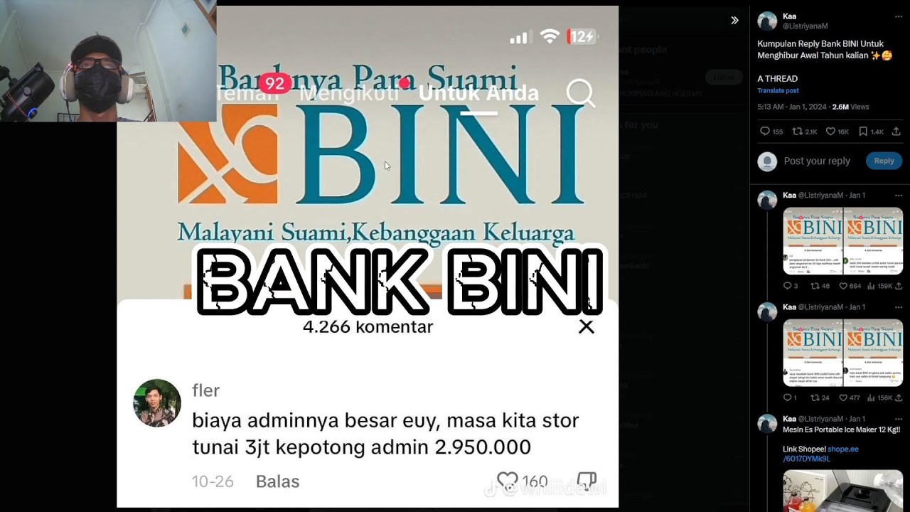 (BANK BINI) BANKNYA PARA SUAMI - YouTube