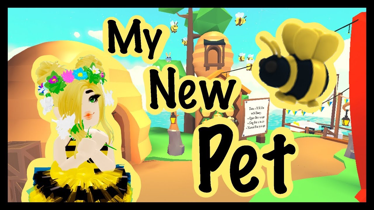 Adopt Me Day Routine With My New Bee - YouTube