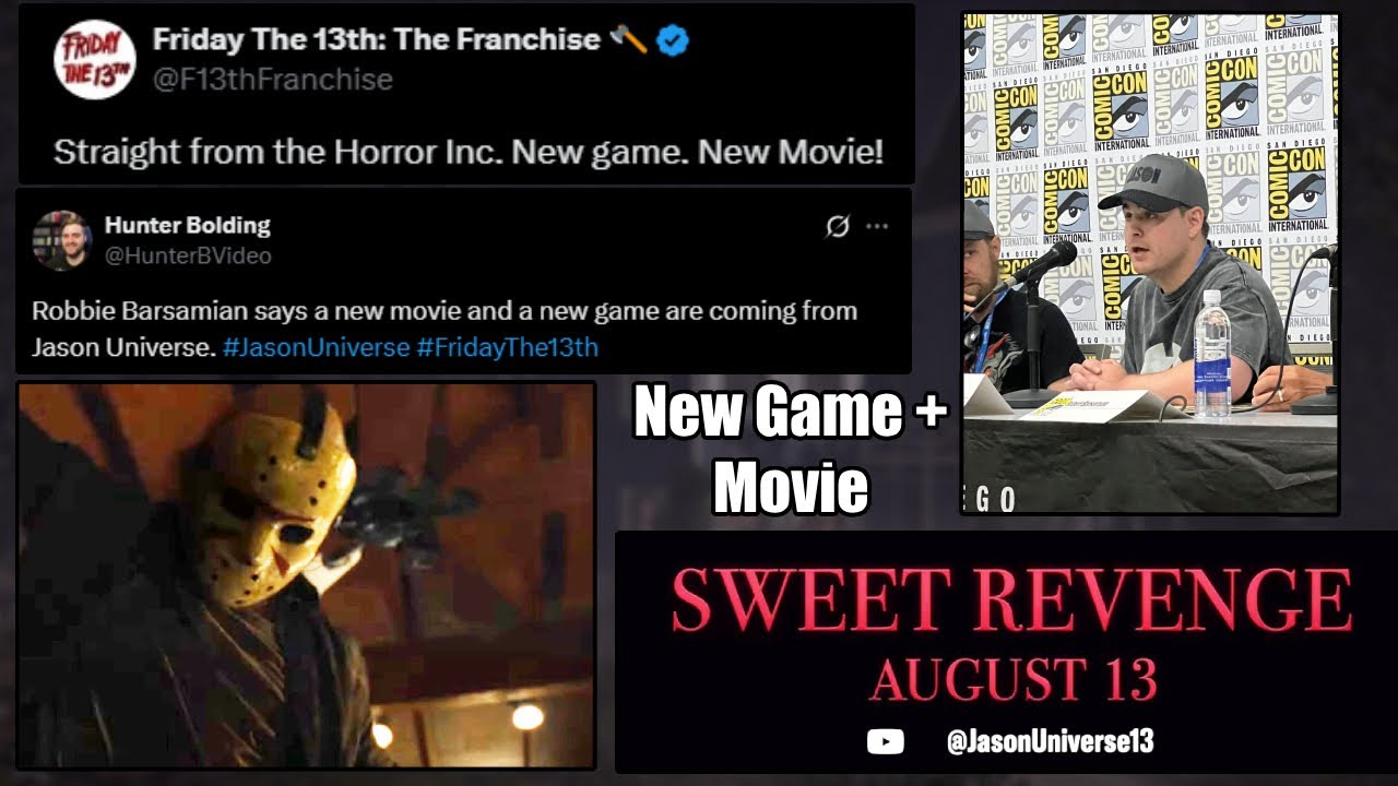 New Friday The 13th Game & Movie CONFIRMED + F13 Film Trailer Reaction ...