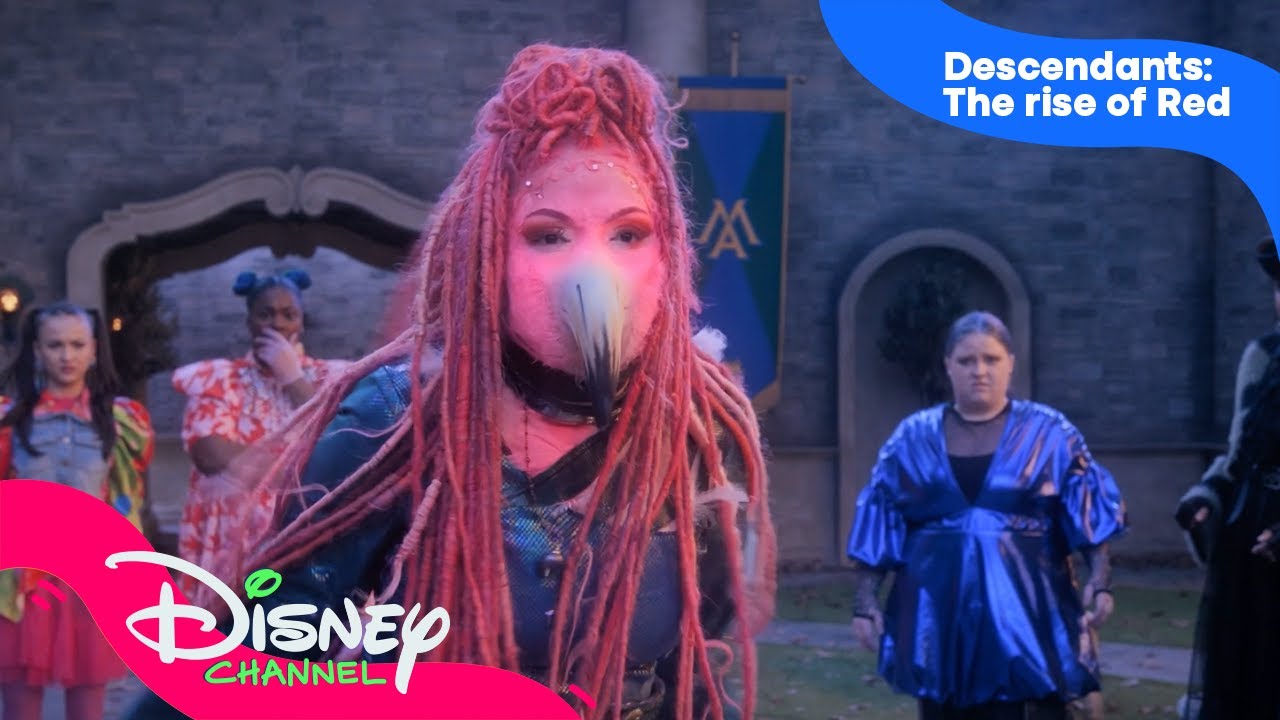 Ny film: Descendants: The Rise of Red |Disney Channel Norge - YouTube
