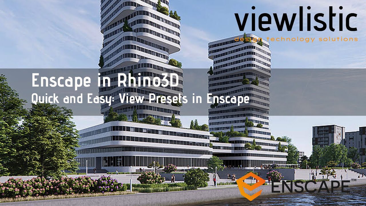 Enscape Rhino View Presets - YouTube