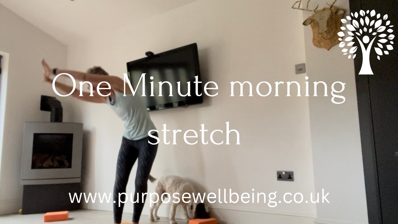 Short on Time - One minute miracle morning stretch - YouTube