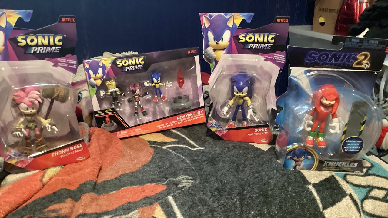 My first Sonic the Hedgehog Toys! - YouTube