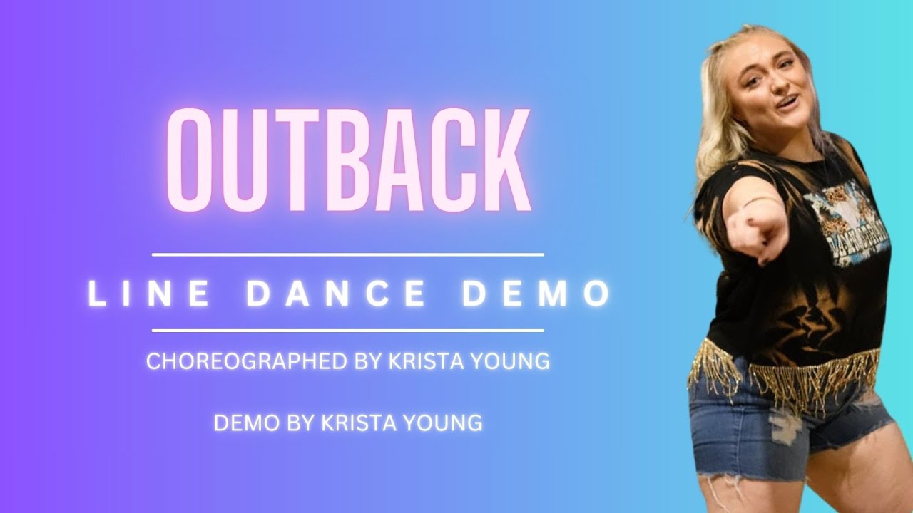 OUTBACK Line Dance Demo - YouTube