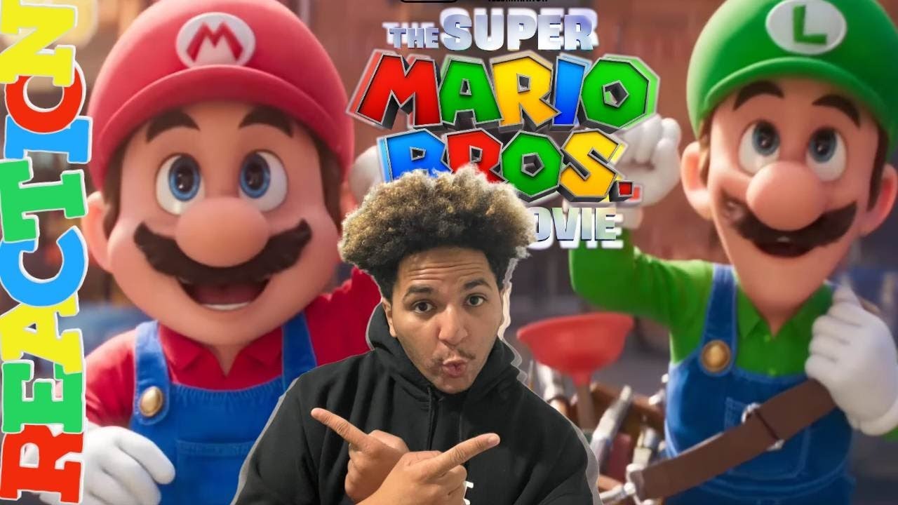 THE SUPER MARIO BROS. MOVIE | Official Trailer Reaction | Nintendo ...