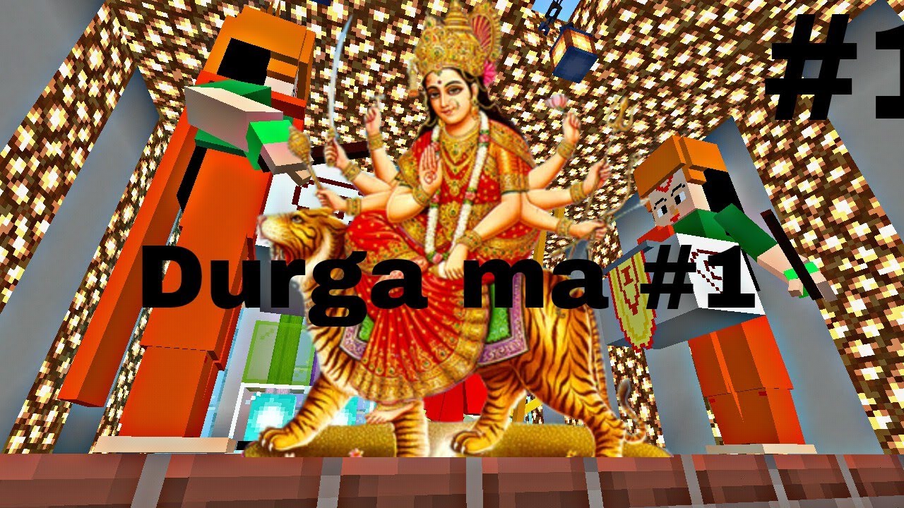 Durga ma puja in Minecraft || Devi in Minecraft | GopiPlayz #viral # ...