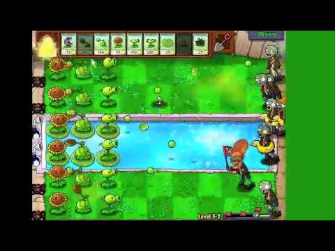 Plants Vs Zombies Time Lapse - YouTube