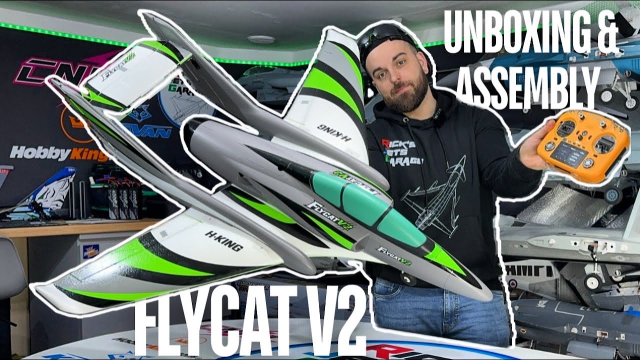 [New Release] H-King FLYCAT V2 (PNF) 70mm 6S EDF JET - UNBOXING & ASSEMBLY [4K60fps HDR] - YouTube