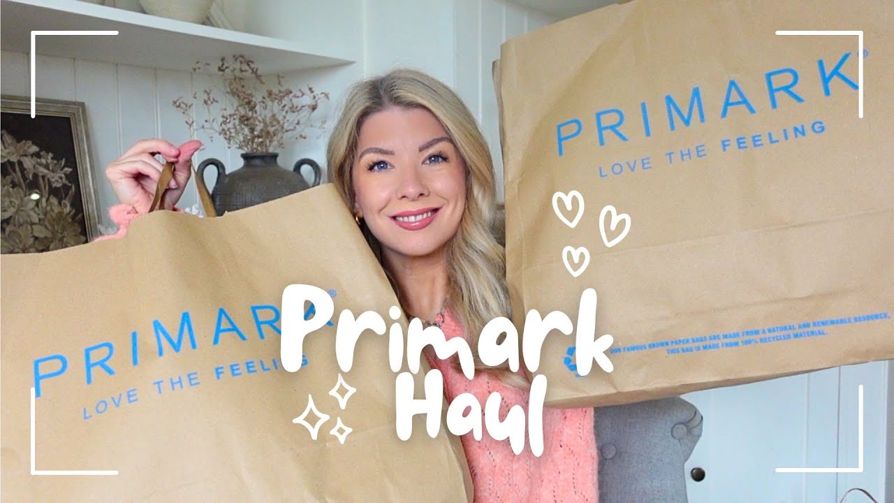 HUGE NEW SPRING PRIMARK HAUL & TRY ON FEBRUARY - YouTube