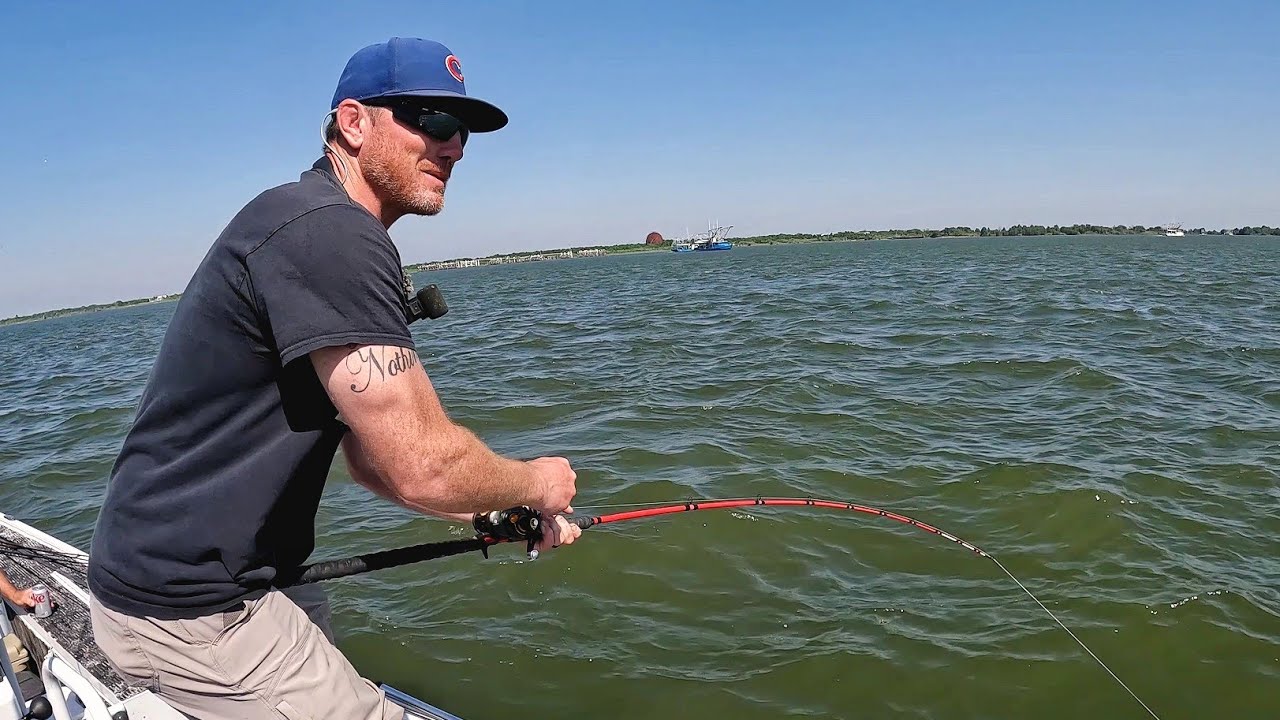 MONSTER FISH Live In These 100 FOOT Holes!! (River Fishing) - YouTube