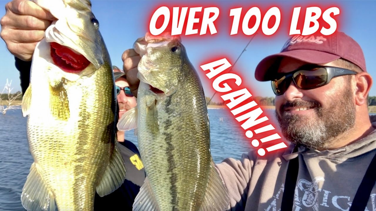 Texas Fall Bass Fishing Beatdown!!! We Caught OVER 100LBS in a day, on ...
