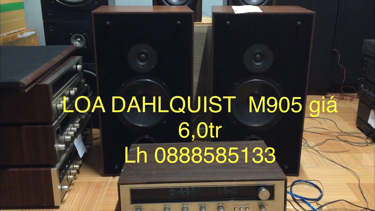 Loa DAHLQUIST M905 quá gấu nhạc vàng còn gì giá 6,0 tr lh 0888585133 ...