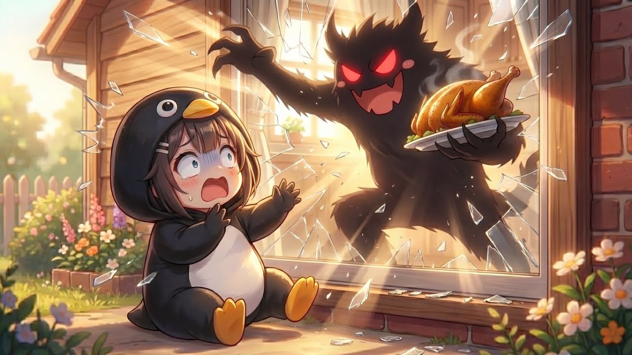 He Just Wanted Chicken… But Found a MONSTER! 😱🐧 | Gugu Gaga Penguin ...