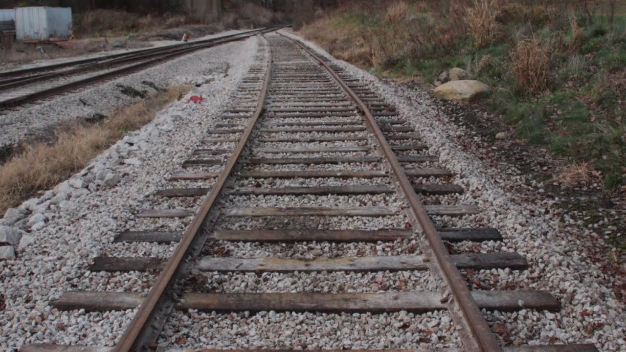 Abandoned railroad siding restoration - Melville, RI - 12/5/2022 - YouTube