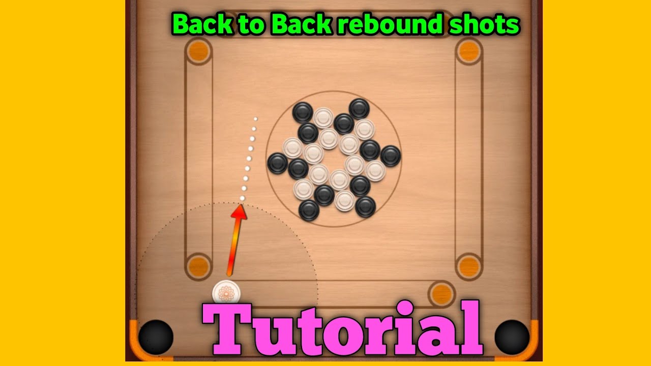 Every Shot in Rebound || 😲 Carrom Pool disc || Back to Back Rebound ...