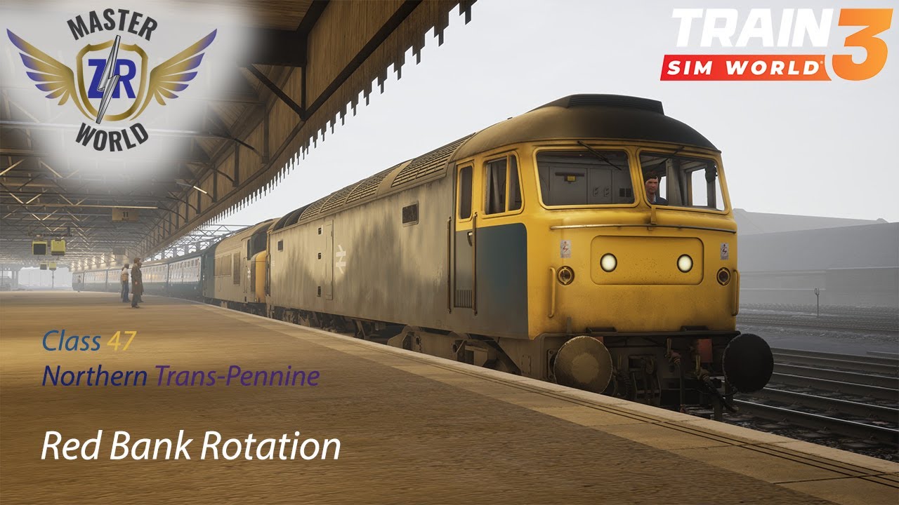Red Bank Rotation - Northern Trans-Pennine - Class 47 - Train Sim World 3 - YouTube