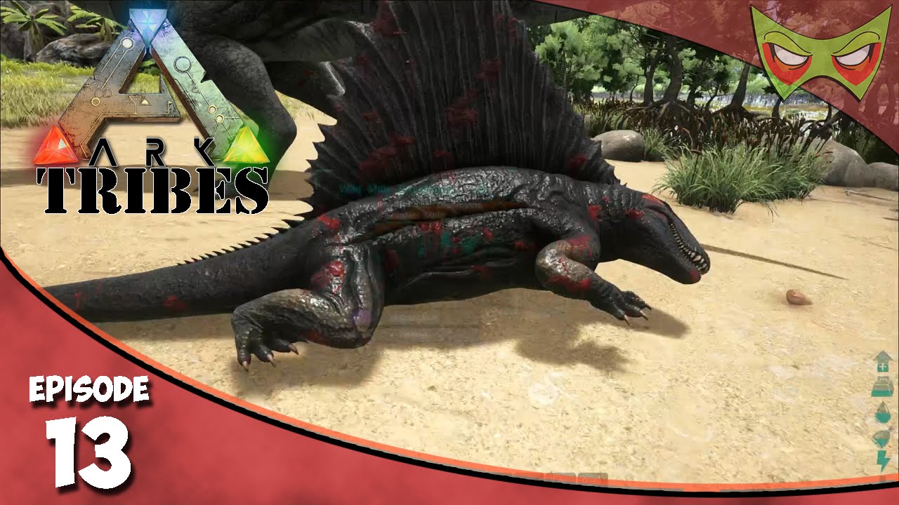 Ark: Tribes - Ep 13 - Dimetrodon Taming - Let's Play On Pooping Evolved ...