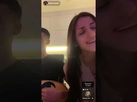 Xhide Gashi, Edonis Gashi - Nora e Kelmendit live ne tiktok