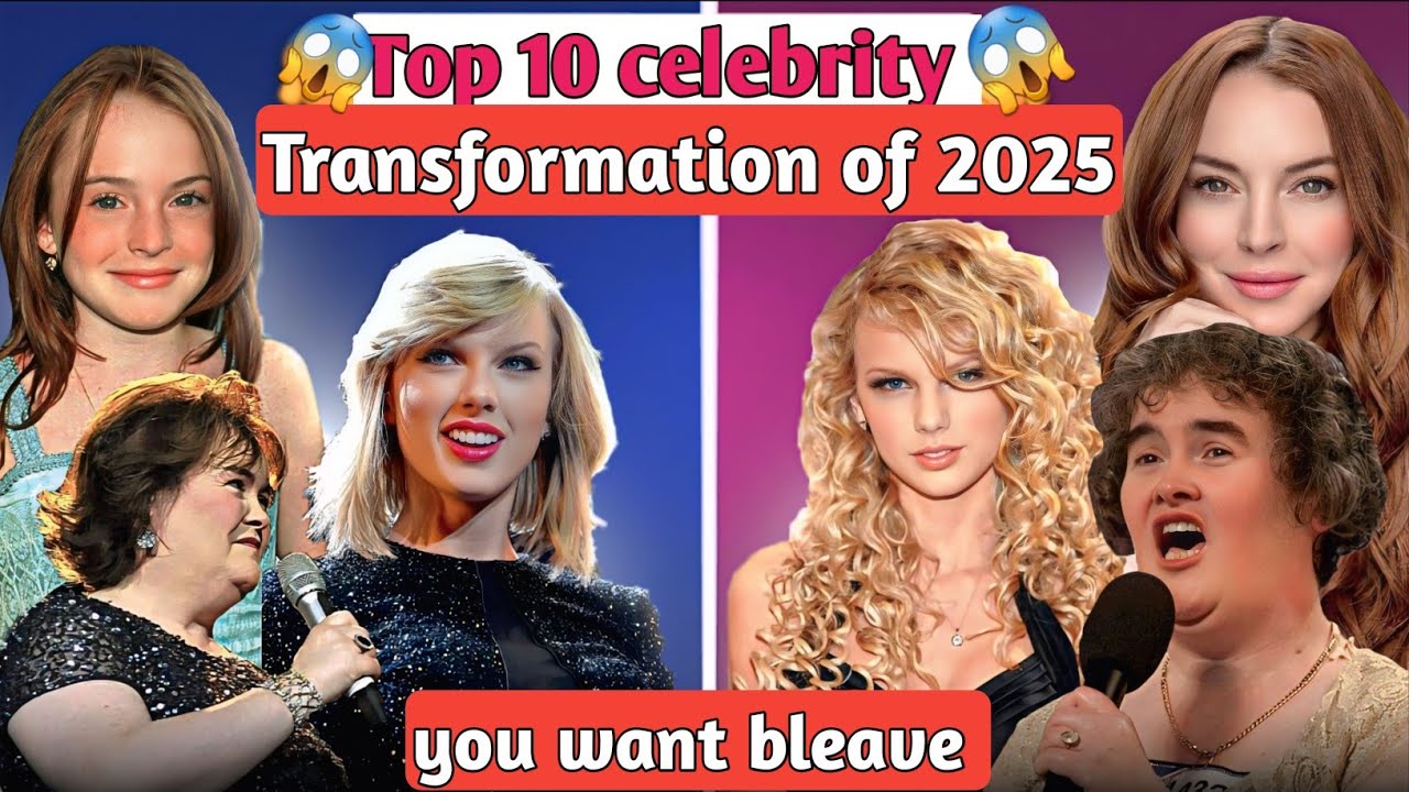 The Shocking Transformations Of The World’s Most Notorious Celebrities ...