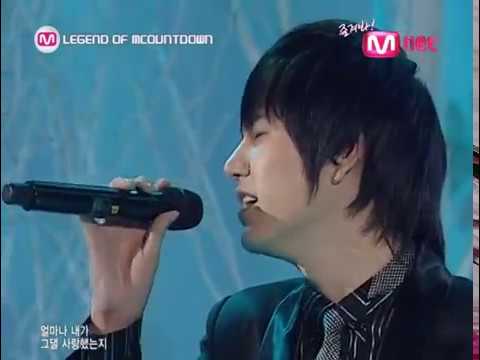 Kyuhyun (Super Junior) & Min Kyung Hoon - 믿어요 (Believe) @ 071220 Mnet M! Countdown